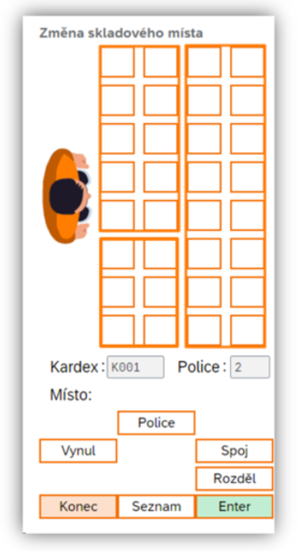 SAP EWM add-ons (8.): Changing locations on the Kardex via reader | Mibcon