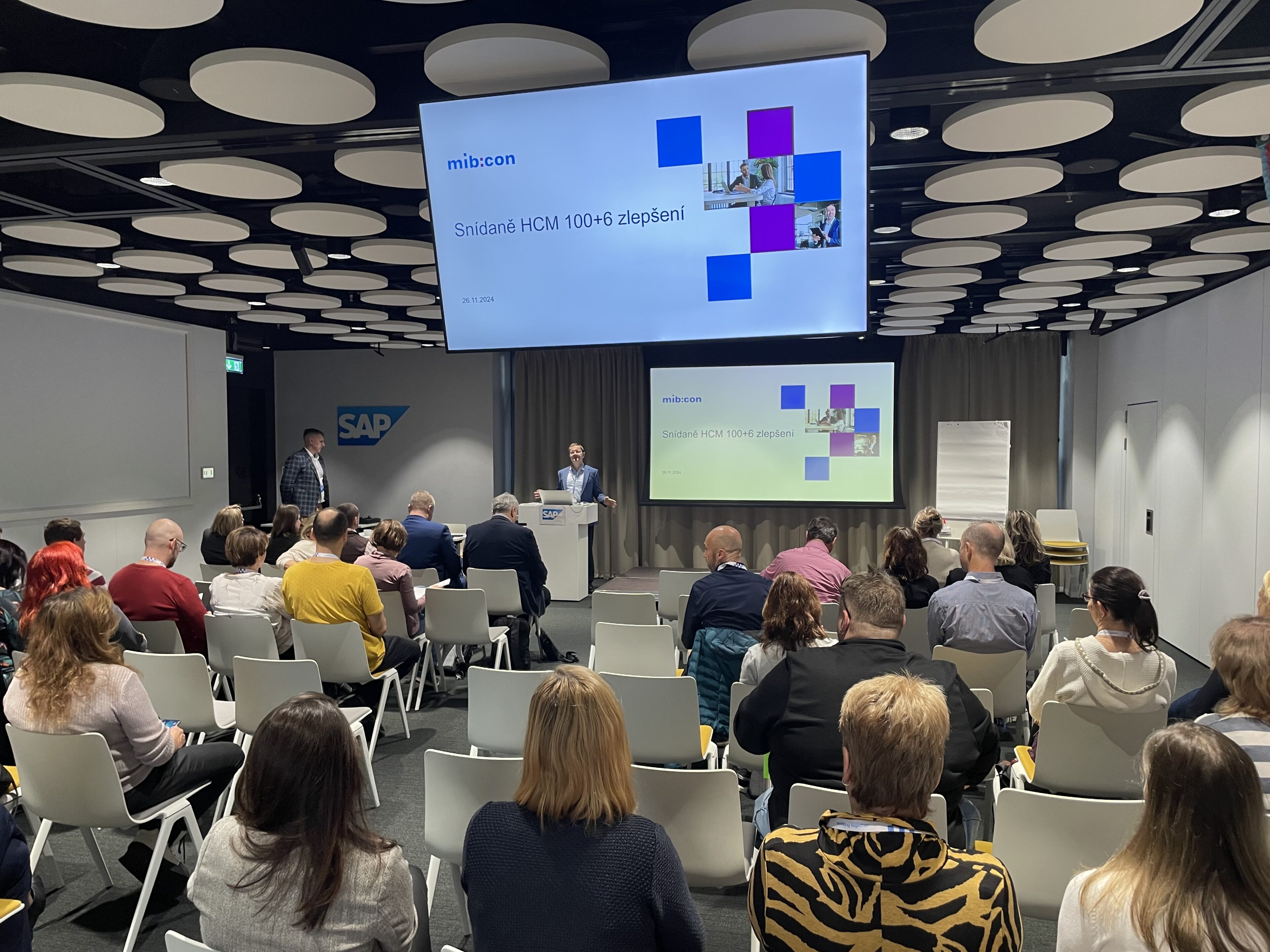 HCM Breakfast 2024: We introduced our new mib:packages and showcased a ...